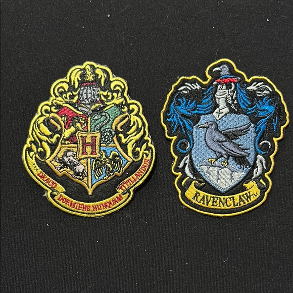 Warner Bros. | Accessories | Hogwarts And Ravenclaw Embroidered Patches ...